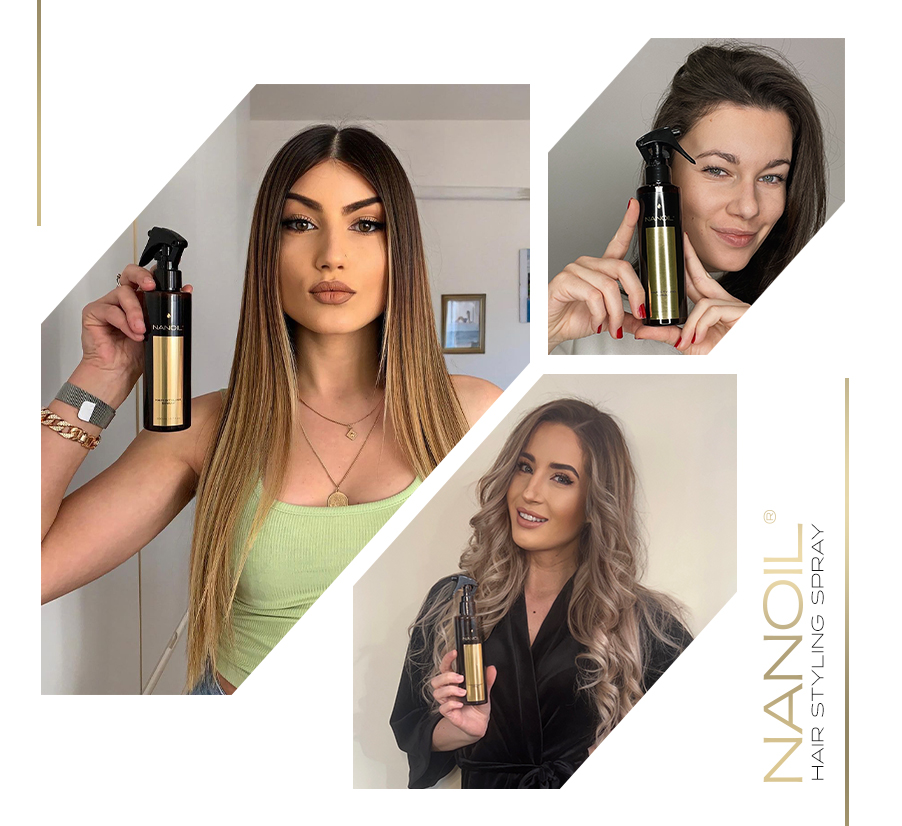 Formázó és Fixáló spray egyben: Ess szerelembe a Nanoil Hair Styling ...